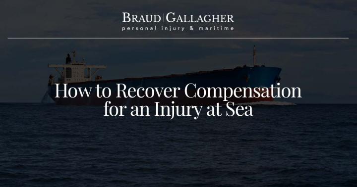 How to Recover Compensation for an Injury at Sea - Blog View - Law ...